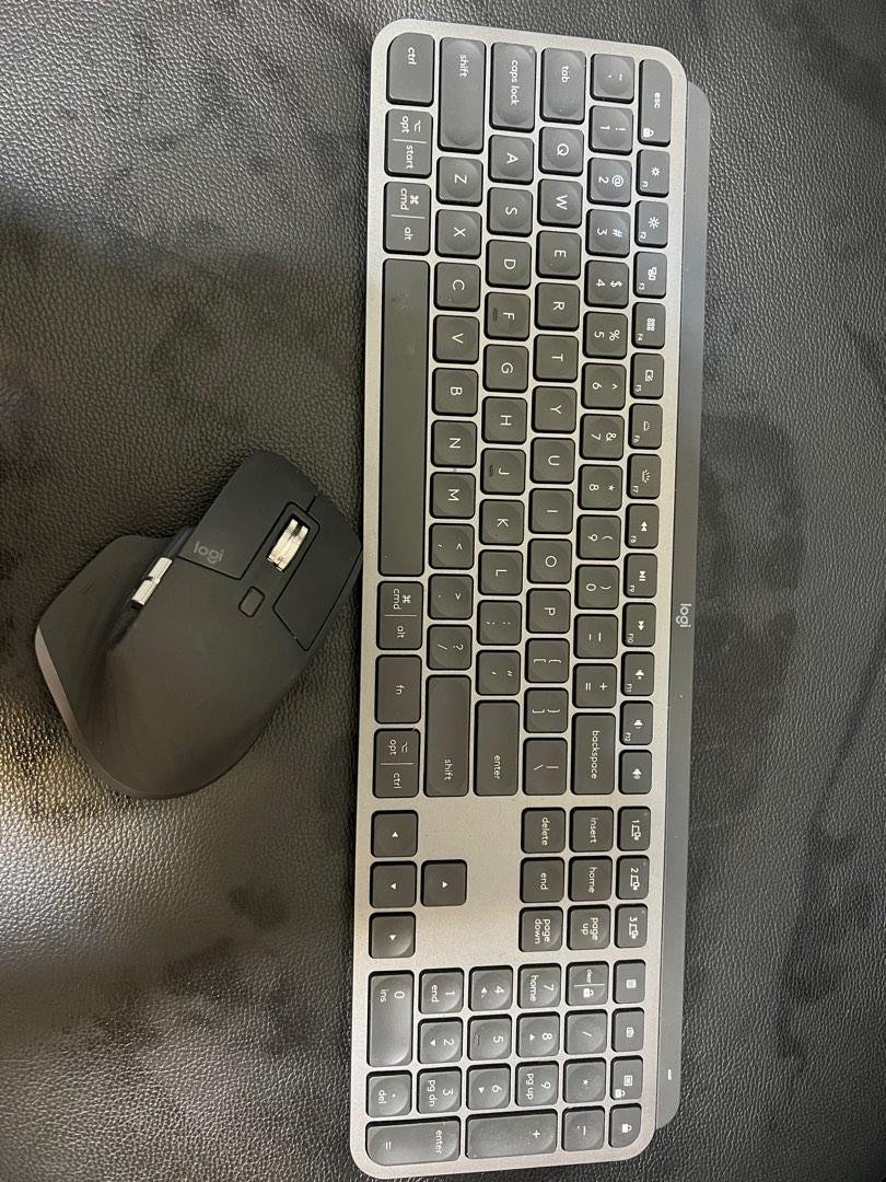 Logitech MX keyboard and mouse, Computers & Tech, Parts & Accessories ...