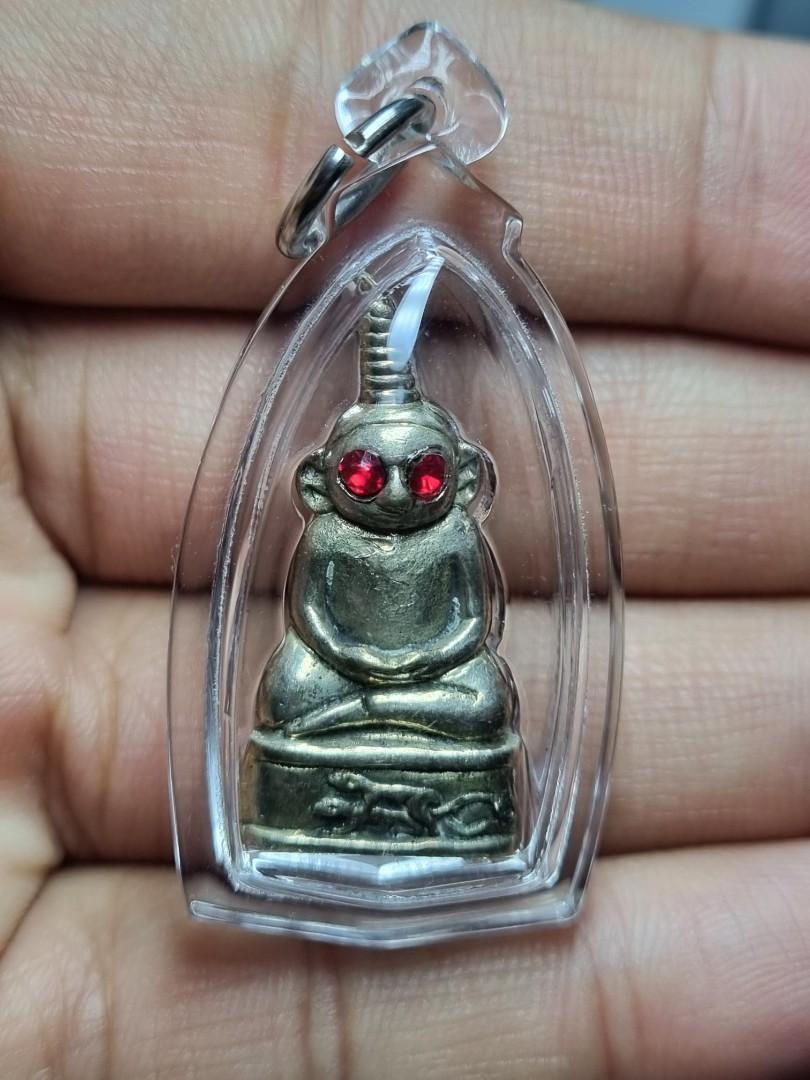 LP Rith Phra Ngan Ta Daeng Lang Jingchok Wat ChonPraThan BE2542 Thai ...