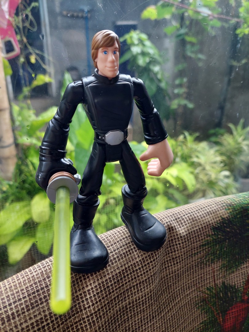 Rare Luke Skywalker with Speeder Bike Star Wars Jedi Force Figure, Hobbies & Toys, Toys & Games ...