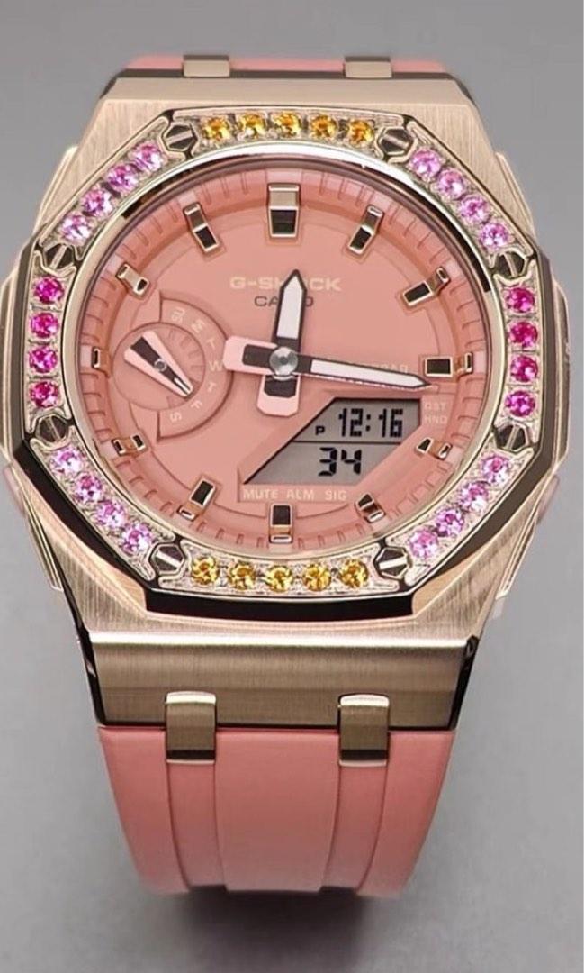 Luxury concept mod custom gshock quality crystal diamond mini g ...