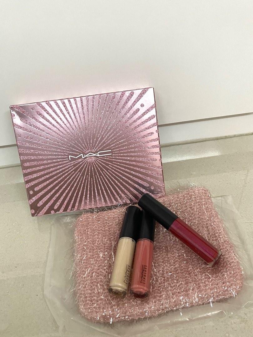 MAC Mini Lipglass Set, Beauty & Personal Care, Face, Makeup on Carousell