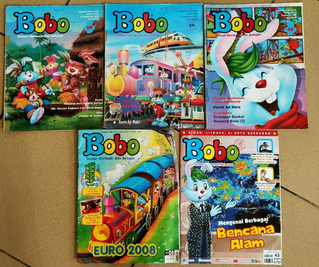 Majalah Bobo tahun 90 & 2000 an, Buku & Alat Tulis, Majalah & Lainnya di Carousell