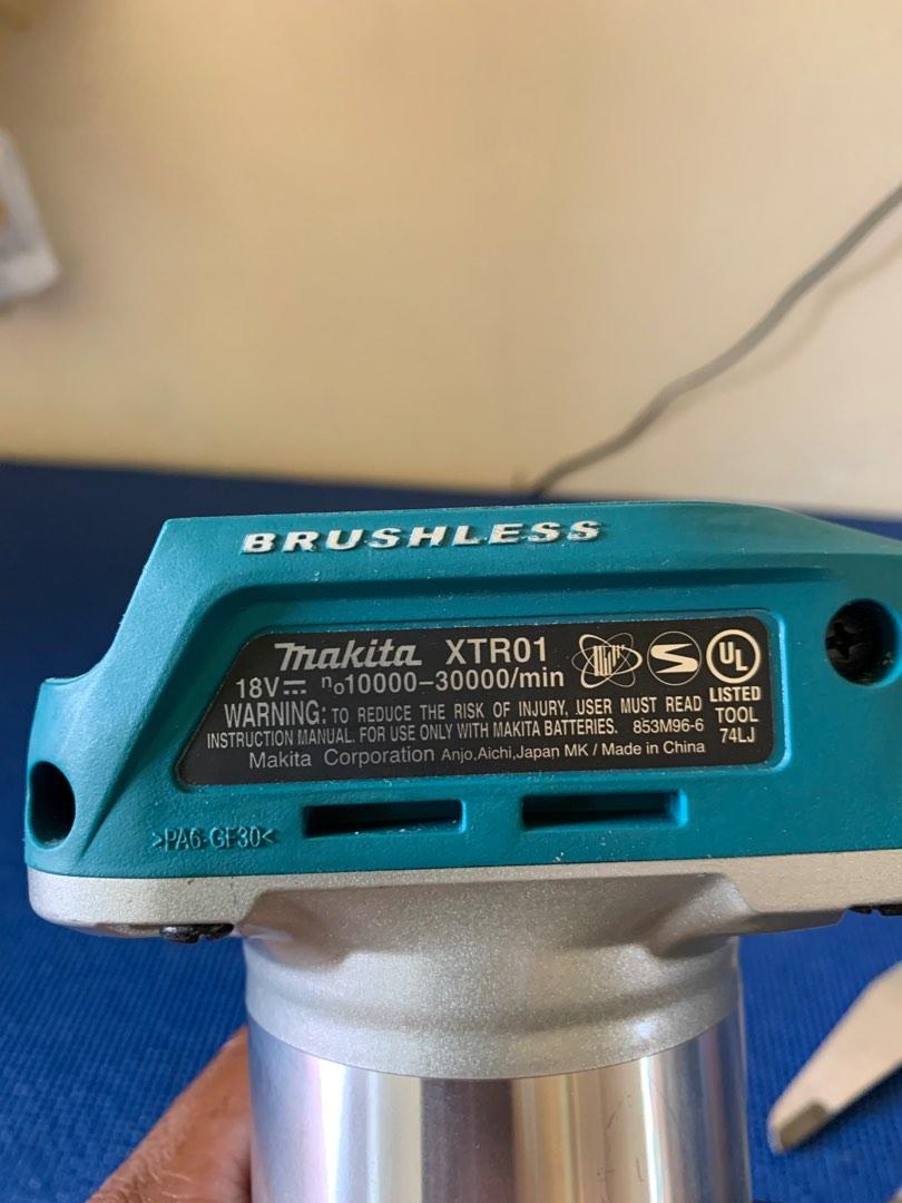 Makita brushless palm router, Furniture & Home Living, Home Improvement ...