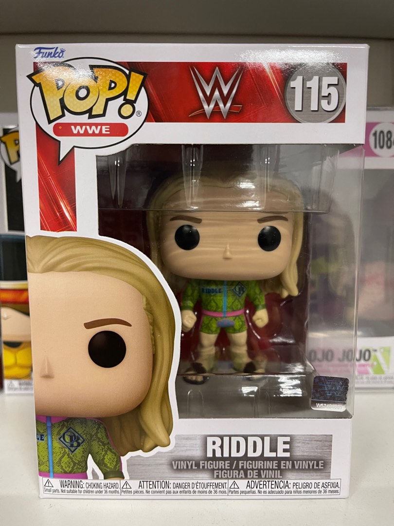 Matt Riddle WWE FUNKO POP, Hobbies & Toys, Toys & Games on Carousell