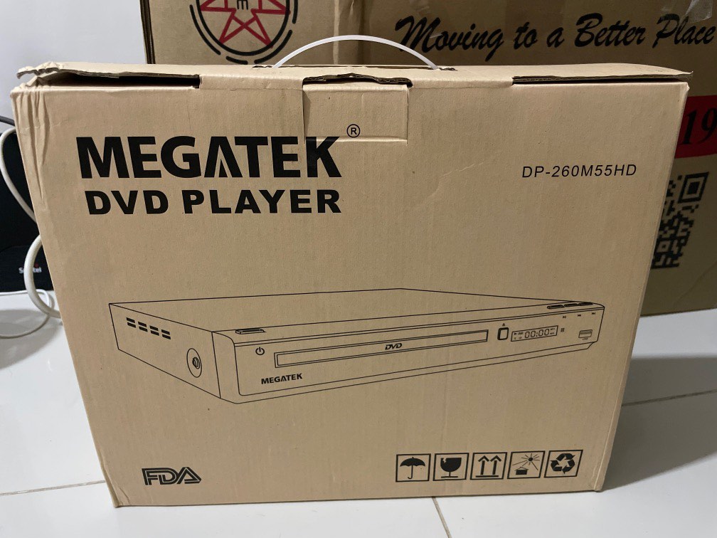 MegaTek DVD Player with HDMI DP260M55HD Full 1080 HD, TV & Home ...