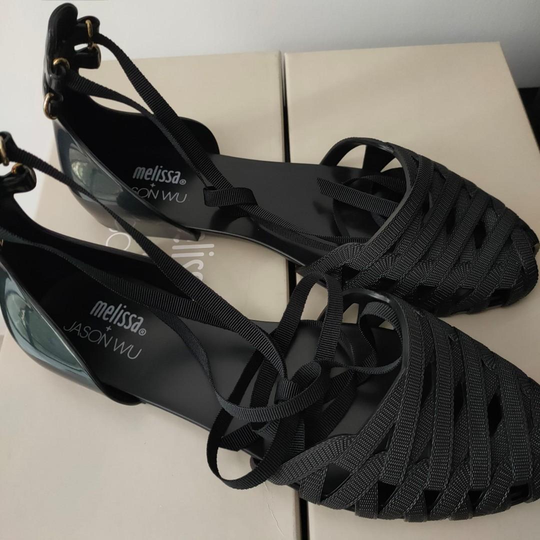 Melissa Jean Sandal x Jason Wu, Women's Fashion, Footwear, Flats on ...