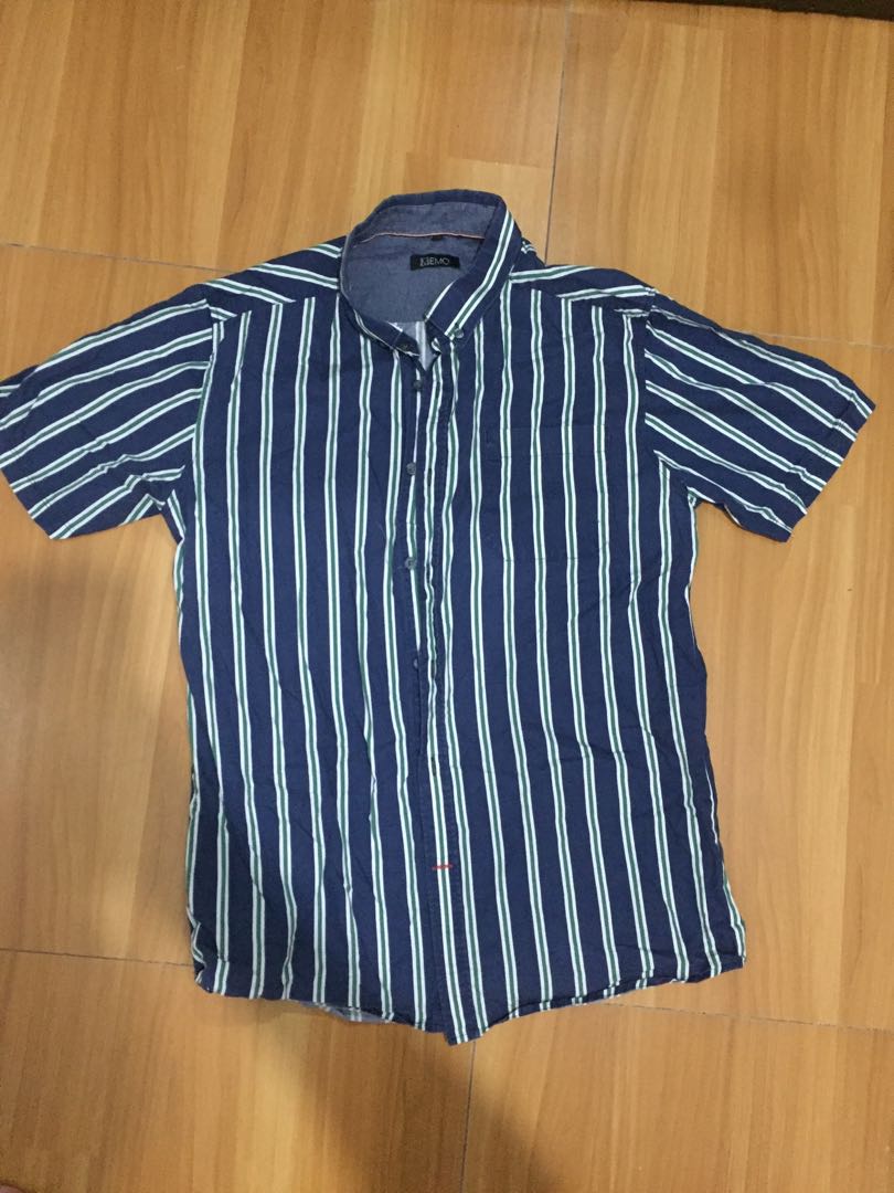 Memo Polo for Men, Men's Fashion, Tops & Sets, Formal Shirts on Carousell