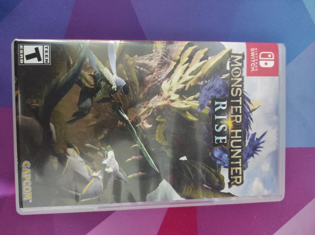MH rise / Monster hunter rise nintendo switch game on Carousell