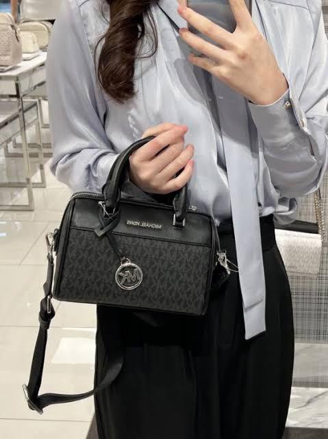 AUTHENTIC Michael Kors Mini Duffle Crossbody Bag, Luxury, Bags ...