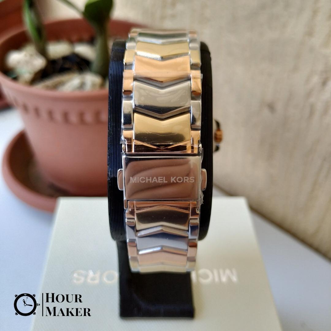 MICHAEL KORS MK6686 Whitney Crystal White Sunray Dial Ladies Watch ...