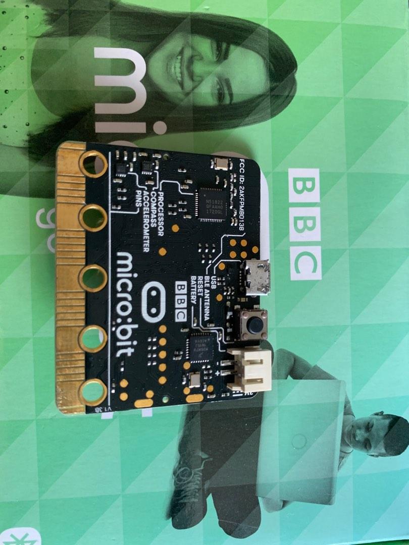 Microbit v1.3b go start kit with kittenbot rubber case, Computers & Tech, Parts & Accessories ...