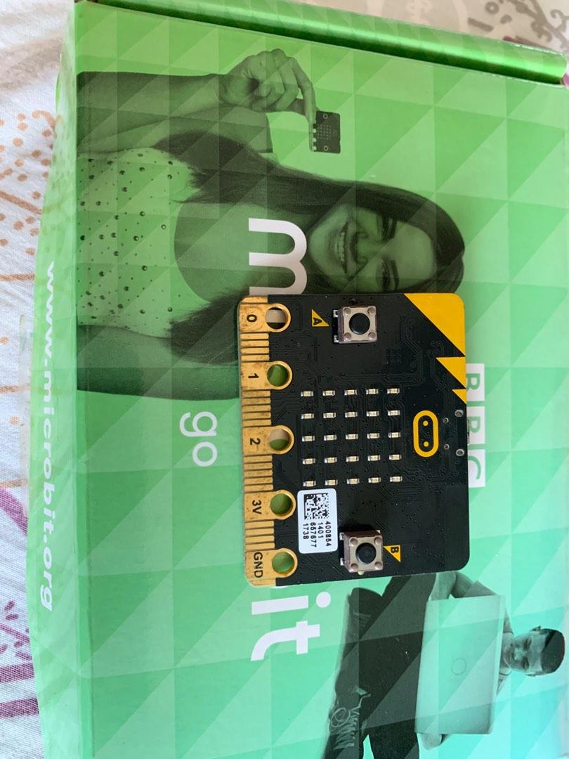 Microbit v1.3b go start kit with kittenbot rubber case, Computers ...