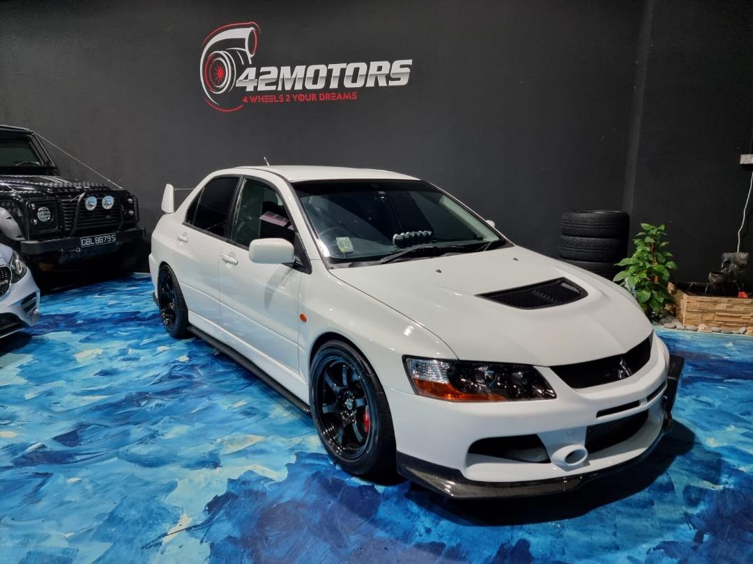 Mitsubishi Lancer Evolution IX MR RS Manual, Cars, Used Cars on Carousell