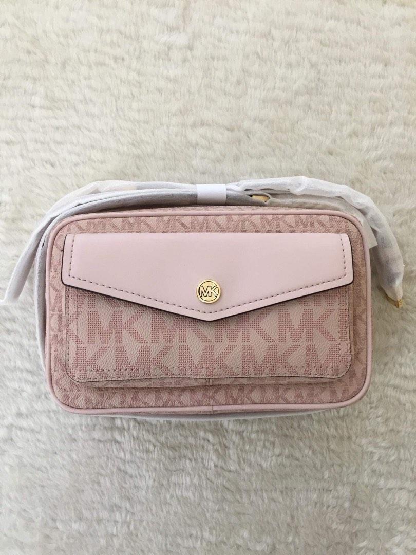 MK MEDIUM POCKET Camera Xbody Mono Pink, Women's Fashion, Bags & Wallets, Cross-body Bags on ...