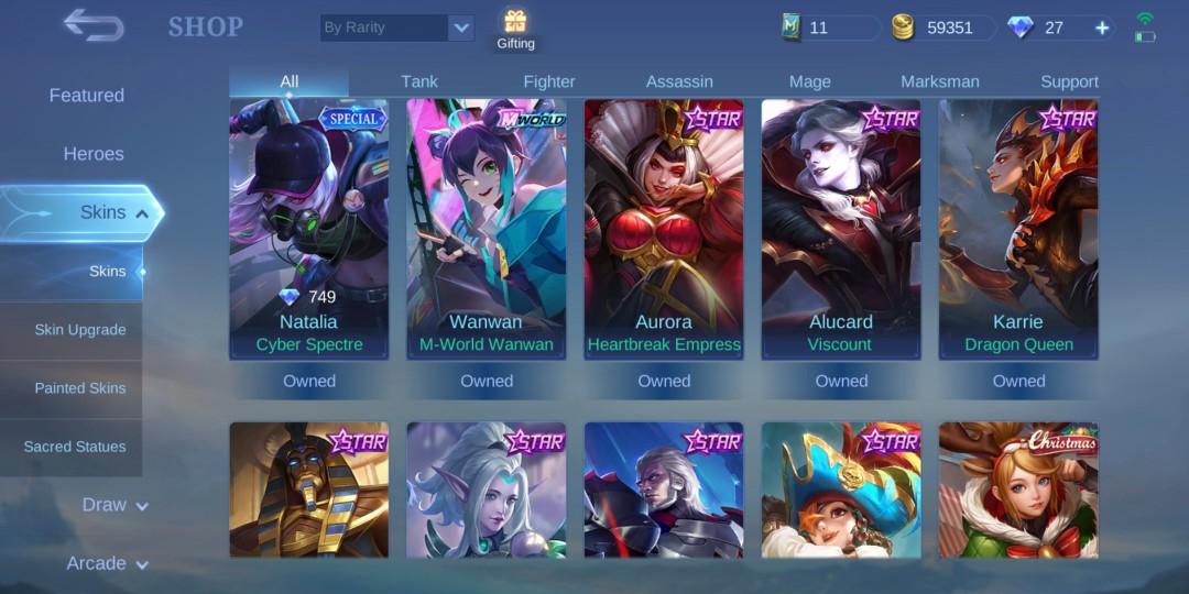 Mobile legends account, MLBB account, Video Gaming, Video Games, Others ...