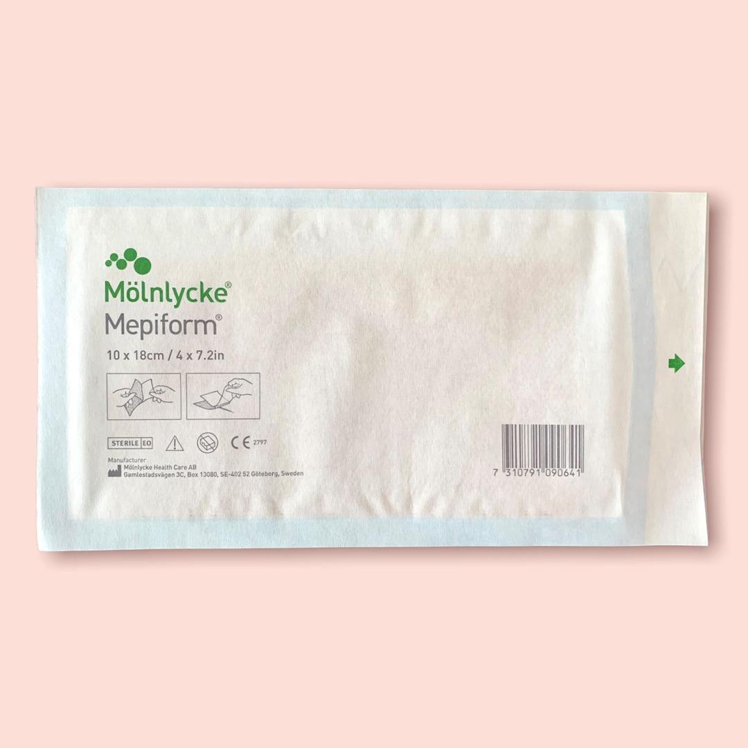 MOLNLYCKE Mepiform Self-Adherent Scar Reduction Care Dressing with Soft ...