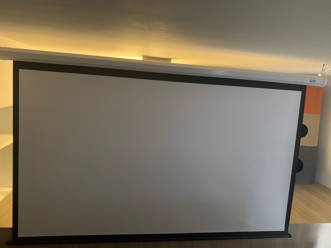 Motorised Projector Screen, TV & Home Appliances, TV & Entertainment ...