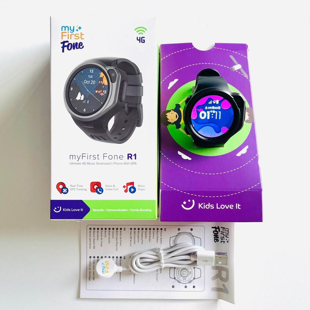 MyFirst Fone R1 - 4G Kids Smartwatch Phone (My First Smart Watch ...