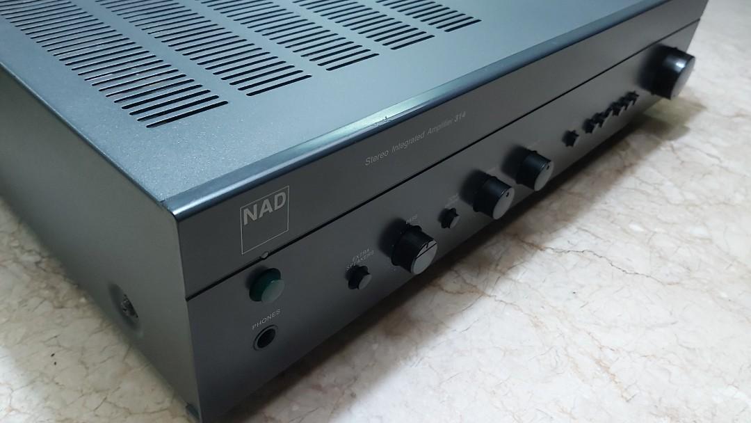 NAD 314 Stereo Integrated Amplifier, Audio, Soundbars, Speakers ...