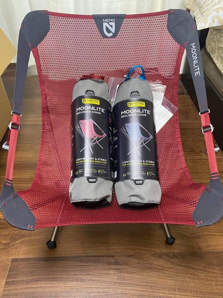 Nemo moonlite reclining chair, Sports Equipment, Hiking & Camping on ...