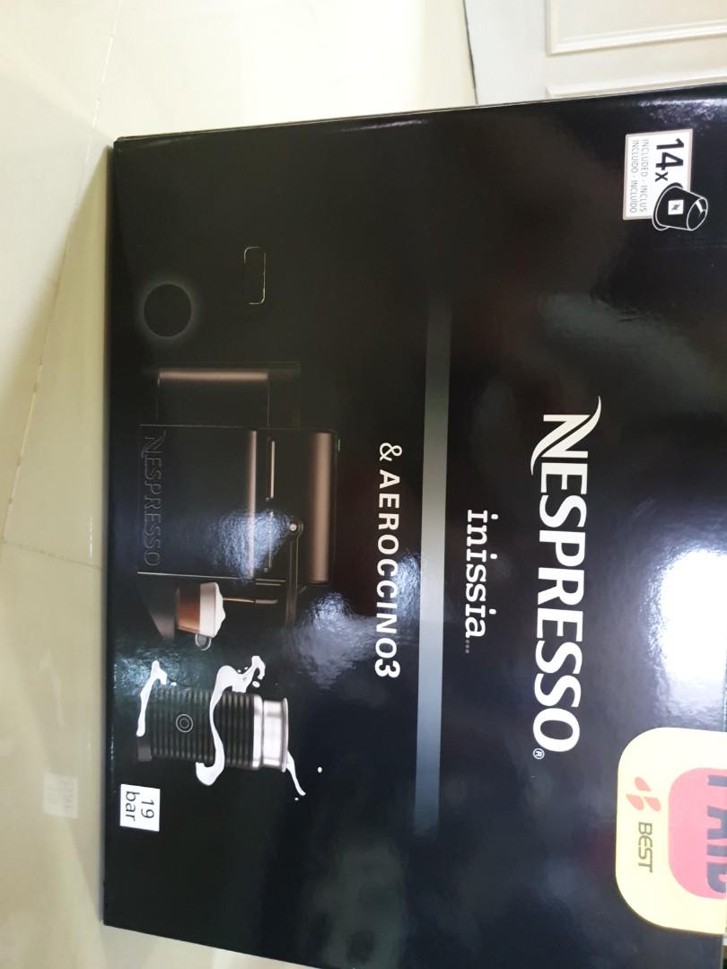 Nespresso innissia, TV & Home Appliances, Kitchen Appliances, Coffee ...