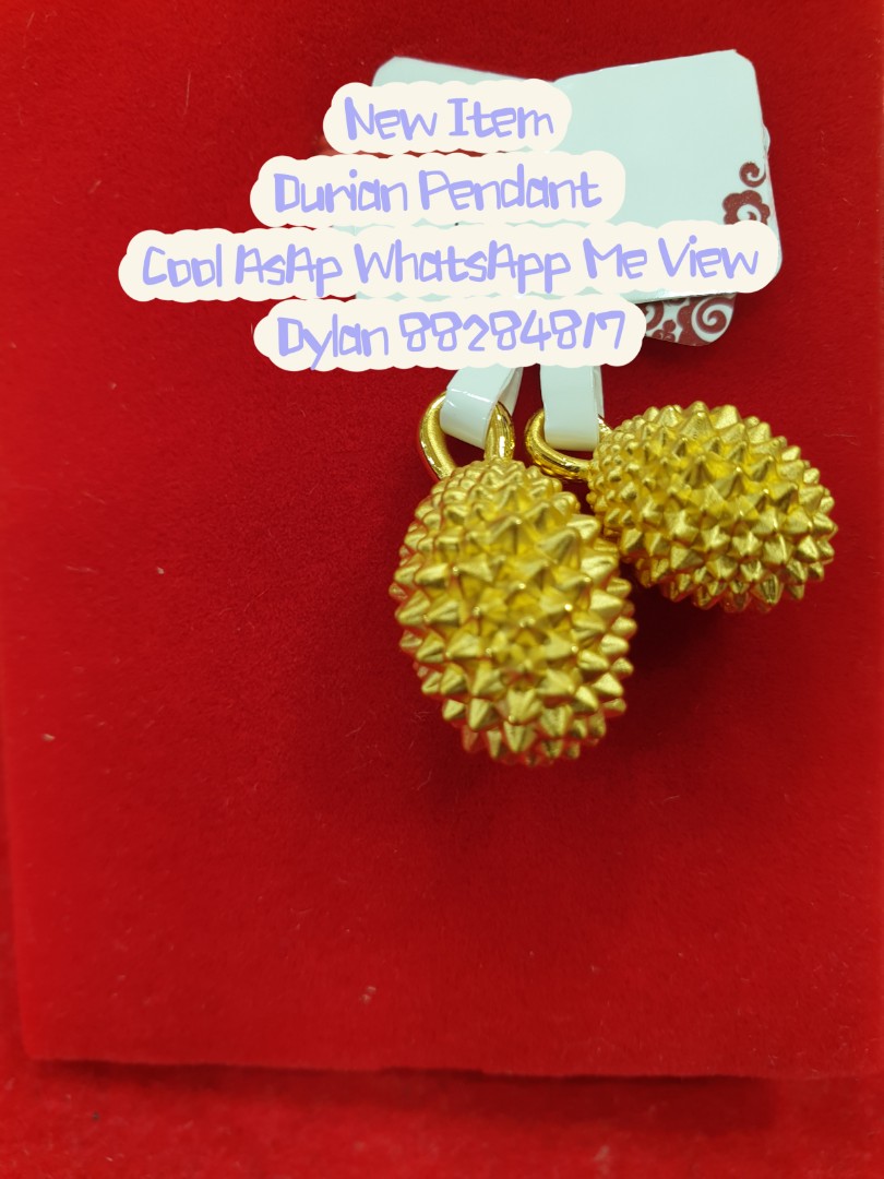 New Durian Pendant, Women's Fashion, Jewelry & Organisers, Necklaces on ...