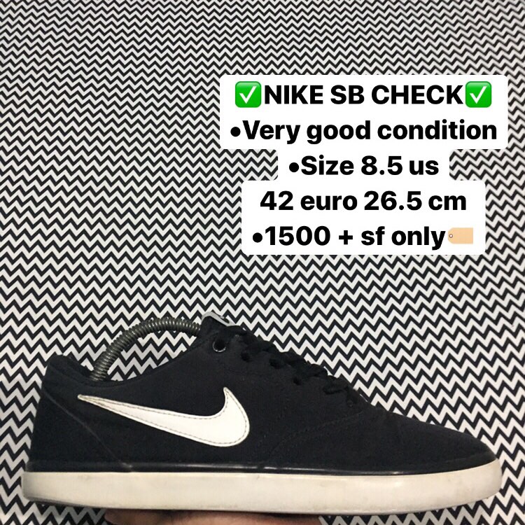 NIKE SB CHECK, Men's Fashion, Footwear, Sneakers on Carousell