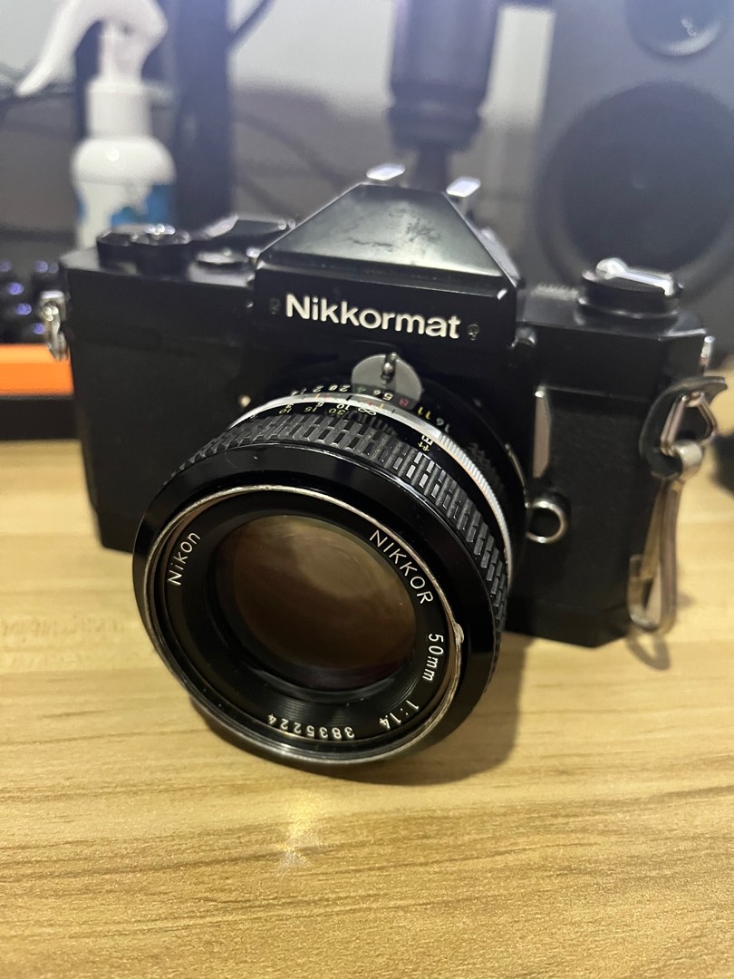 Nikkormat/ Nikomat FT2 w/ 50mm f1.4 Lens, Photography, Cameras on Carousell