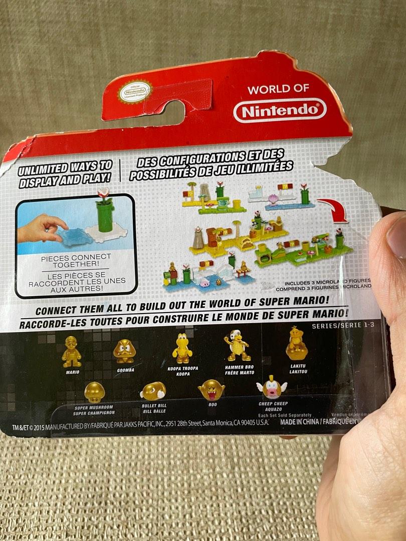 Nintendo Super Mario Micro Land Gold Series Figures, Hobbies & Toys ...