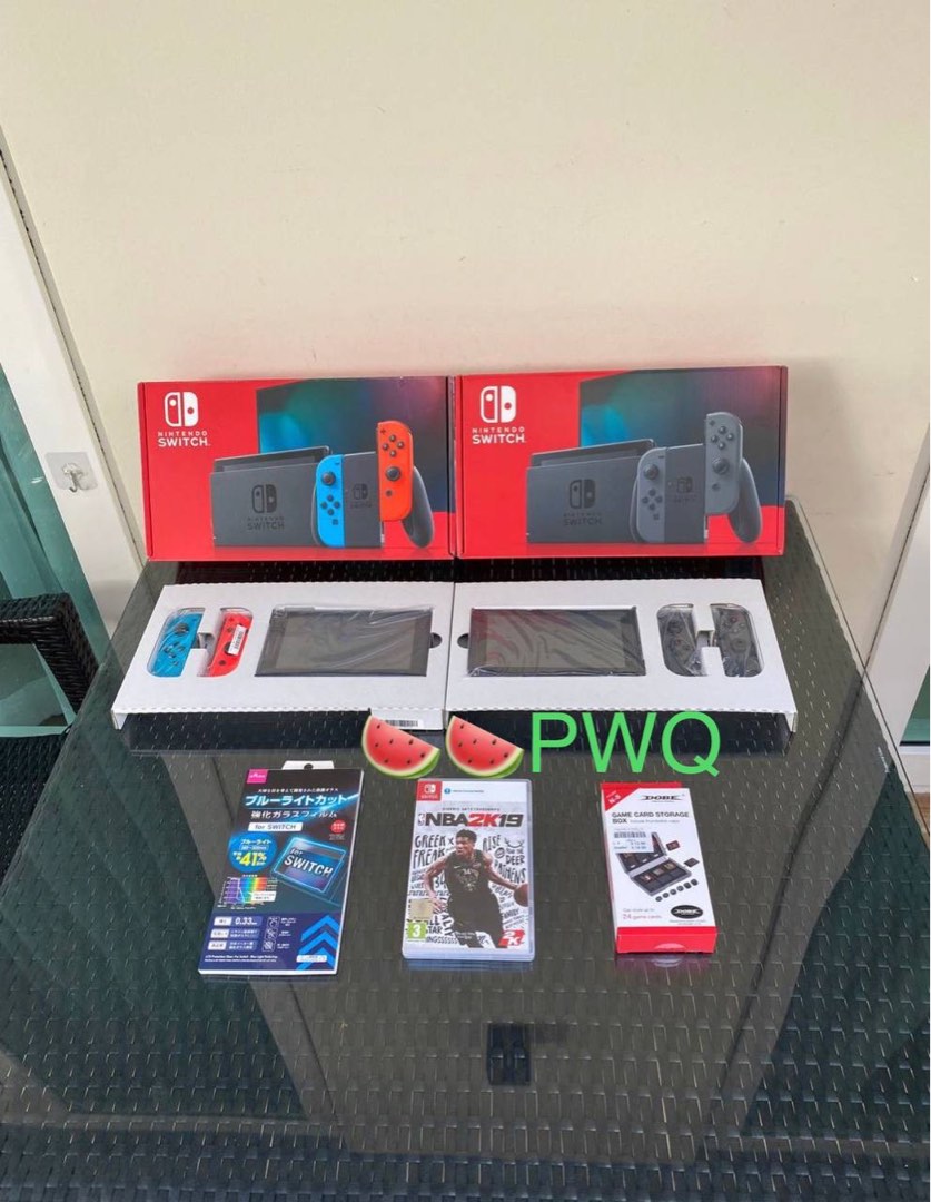 Nintendo Switch Gen 2 Console + free game, Video Gaming, Video Game ...
