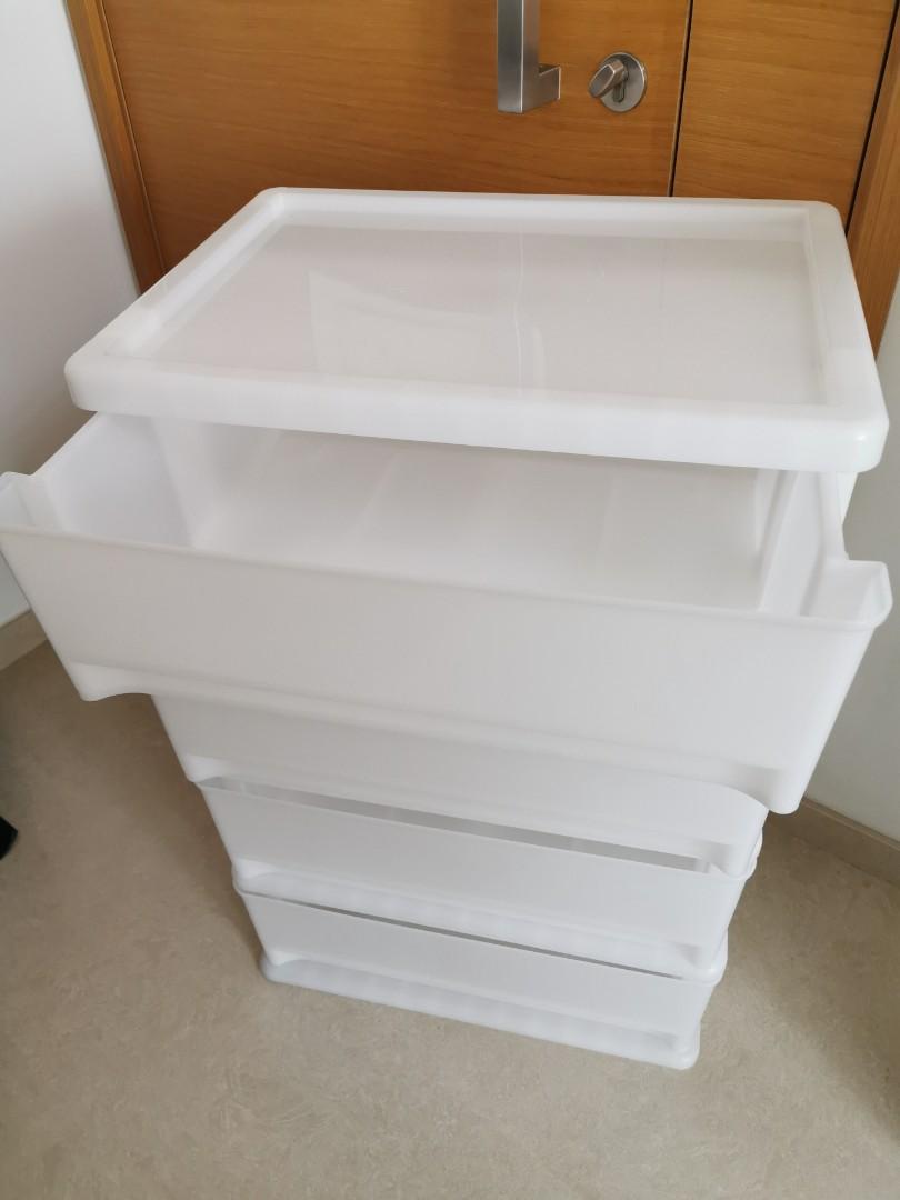 Nitori chest box, Furniture & Home Living, Home Improvement ...