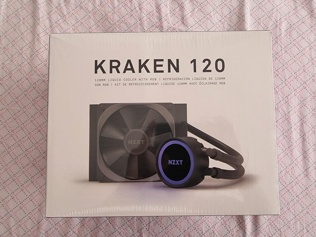NZXT Kraken 120 AIO, Computers & Tech, Parts & Accessories, Computer ...