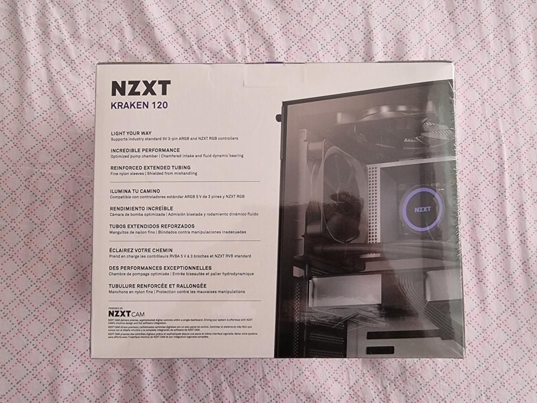 NZXT Kraken 120 AIO, Computers & Tech, Parts & Accessories, Computer ...