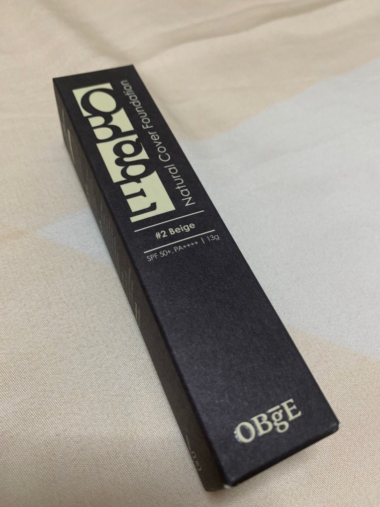 OBGE Men Natural Cover Foundation Concealer, Beauty & Personal Care, Face, Makeup on Carousell