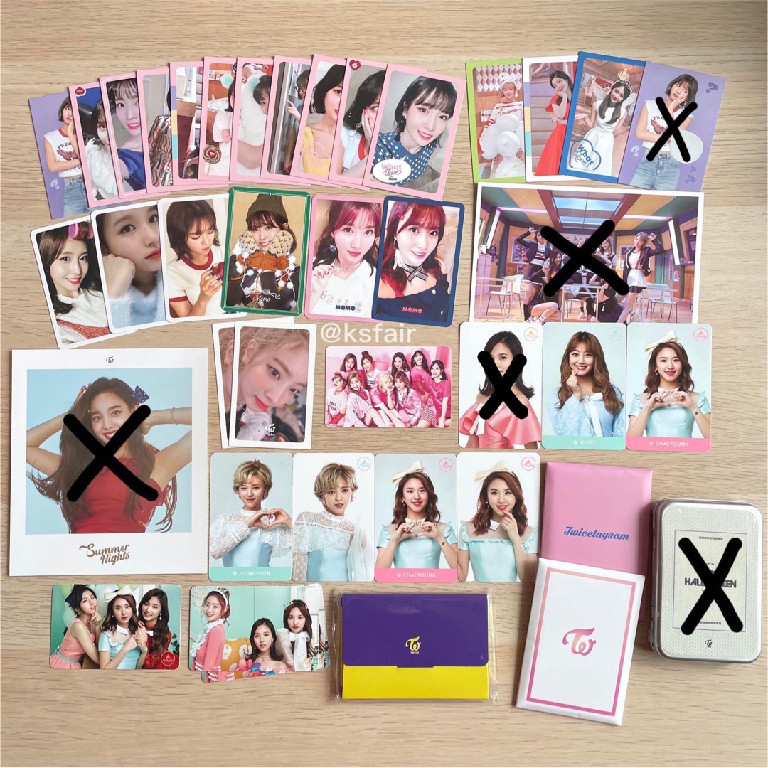 OFFICIAL TWICE Photocard What Is Love WIL Twicetagram Merry and Happy Signal DTNA Dance The ...