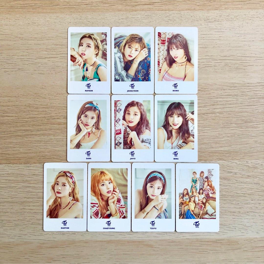 OFFICIAL TWICE Photocard What Is Love WIL Twicetagram Merry and Happy Signal DTNA Dance The ...