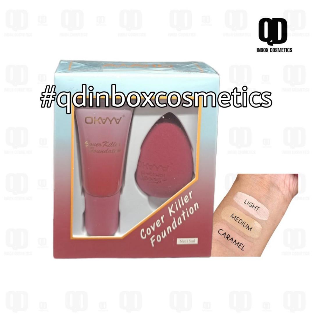 OKAYA KILLER FOUNDATION, Beauty & Personal Care, Face, Makeup on Carousell