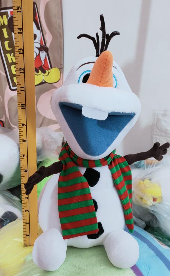 Olaf with Scarf Stuffed Toy, Hobbies & Toys, Toys & Games on Carousell