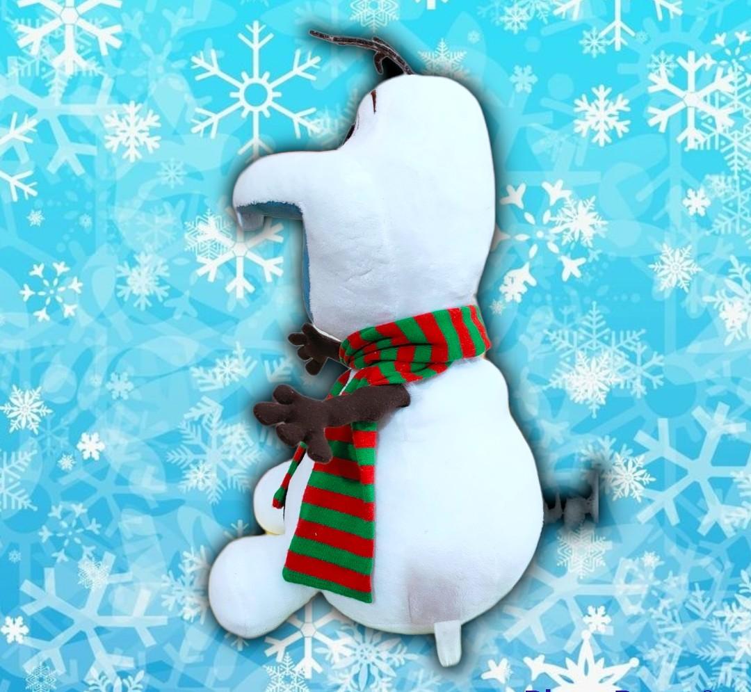 Olaf with Scarf Stuffed Toy, Hobbies & Toys, Toys & Games on Carousell
