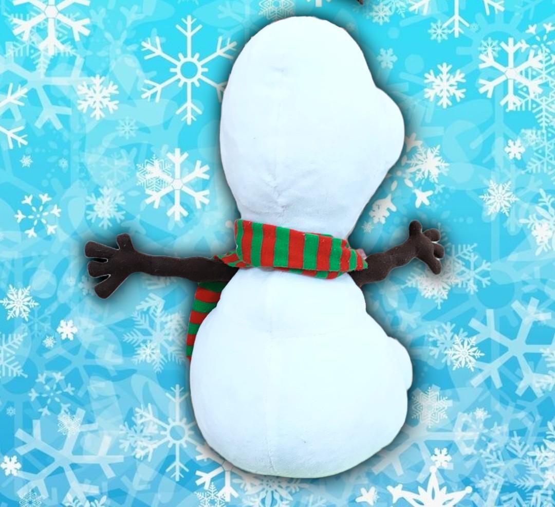 Olaf with Scarf Stuffed Toy, Hobbies & Toys, Toys & Games on Carousell