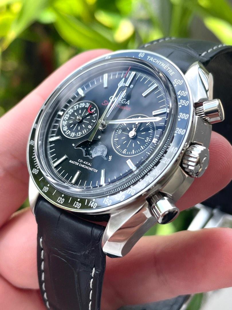 Omega Speedmaster Co-Axial Master Chronometer Chronograph Moonphase ...