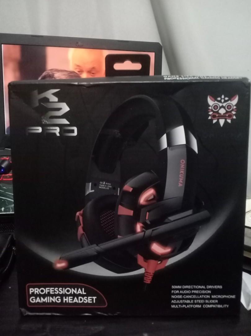 ONIKUMA K2 Pro Professional Gaming Headset for PC/PS4/Xbox Wired ...