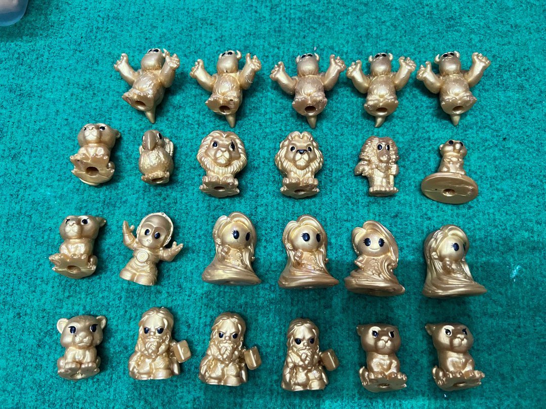 Ooshies Gold Disney Plus X Woolworths, Hobbies & Toys, Toys & Games on ...