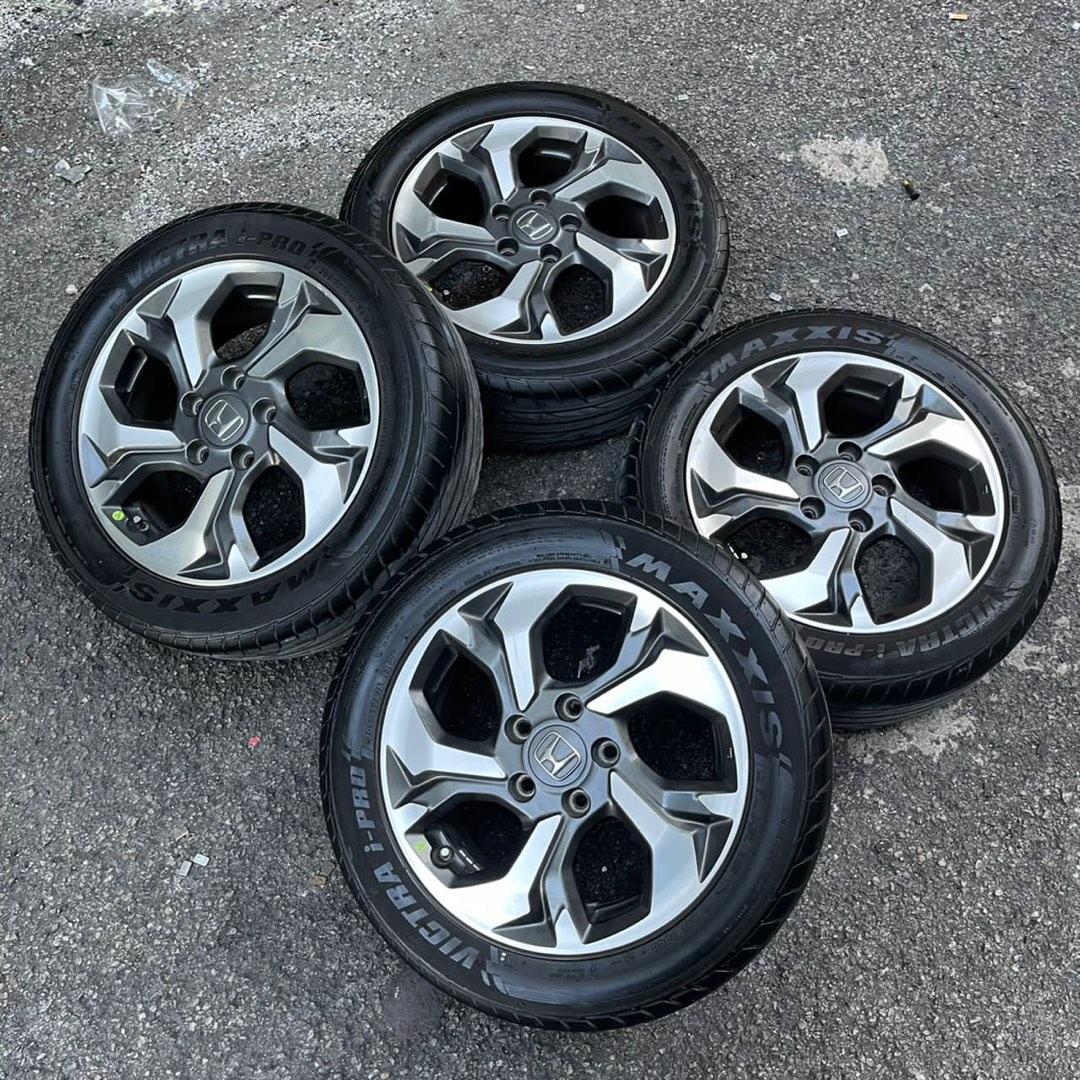 Original 16 inch sport rim Honda BRV tyre 70%, Auto Accessories on ...