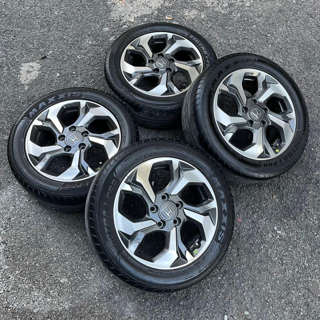 Original 16 inch sport rim Honda BRV tyre 70%, Auto Accessories on ...