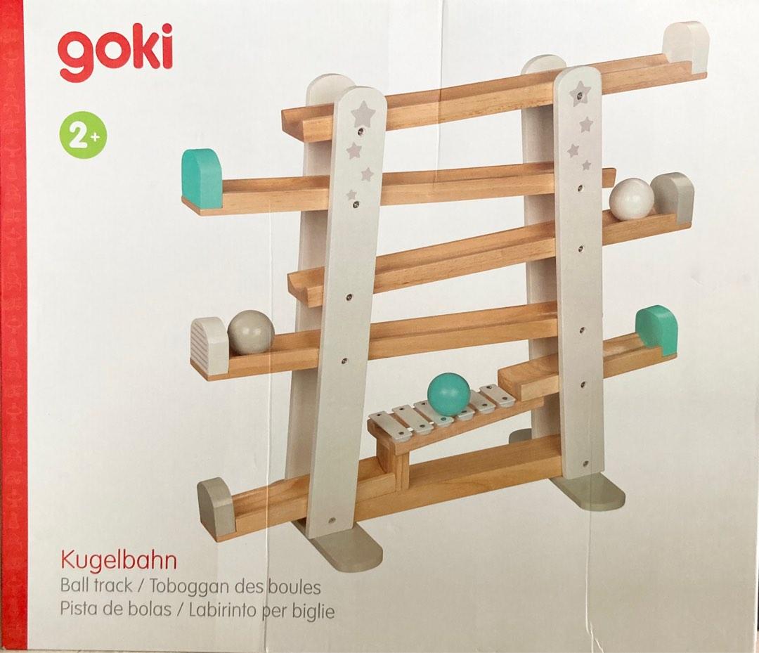 Original Goki Timber Ball Track, Hobbies & Toys, Toys & Games on Carousell
