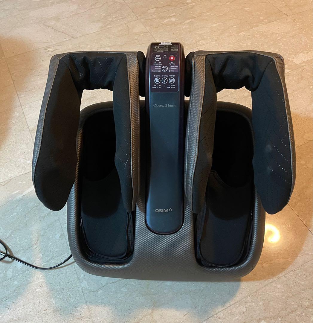 OSIM uSqueez 2 foot massage machine, Health & Nutrition, Massage ...