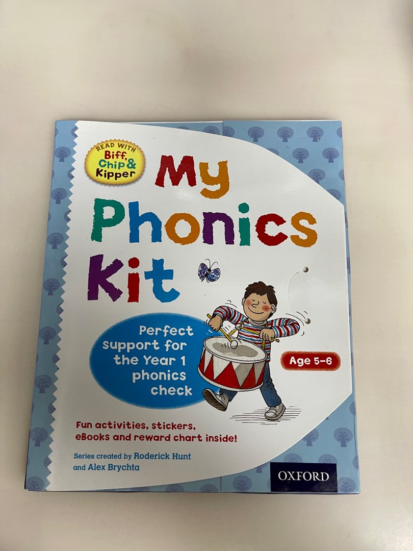 Oxford My Phonics Kit Read with Biff Chip & Kipper, 興趣及遊戲, 書本 & 文具, 兒童 ...