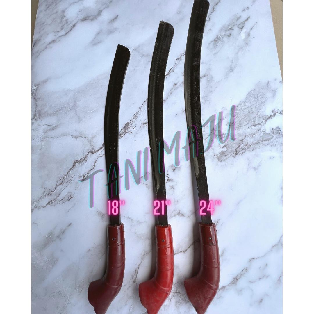 PARANG PISAU STEEL / Kayu KNIFE / Pisau Panjang Pisau Hutan Long Knife ...