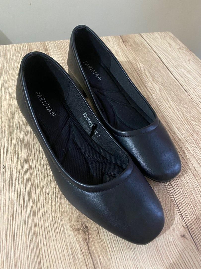 Parisian Black Shoes, Women's Fashion, Footwear, Heels on Carousell